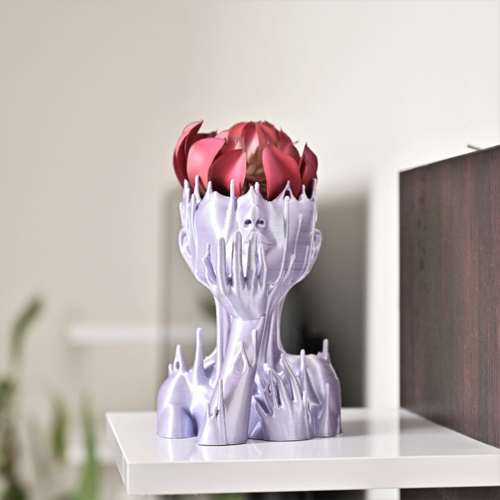 Melted Girl Planter - Royal Art